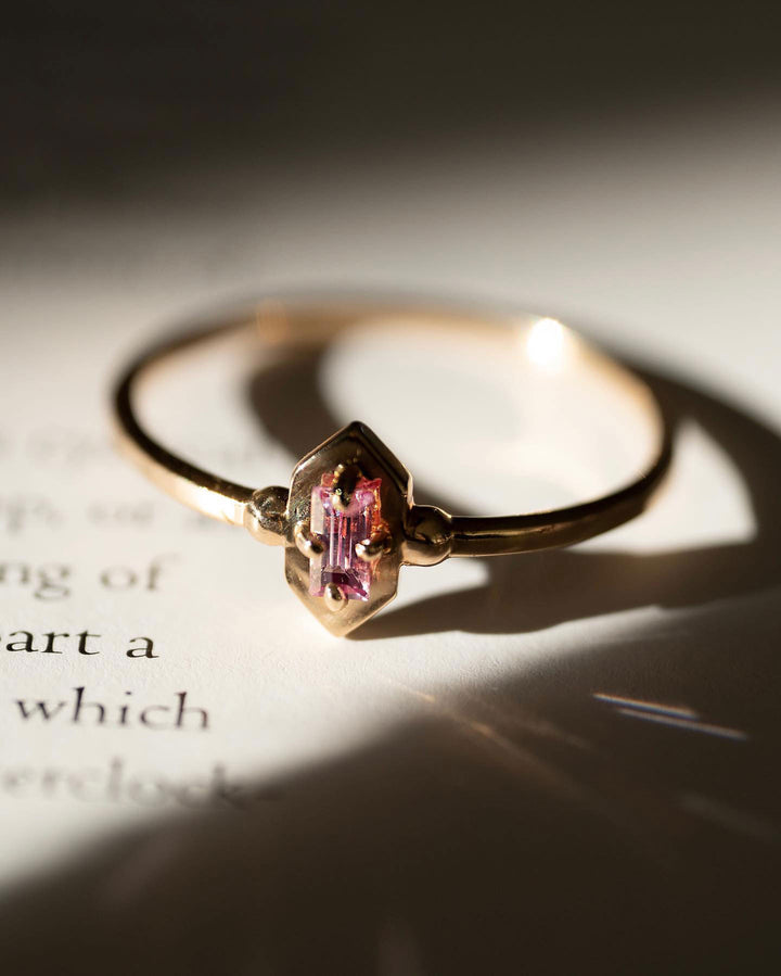 Beauty Elixir Tanzanite Baguette Ring – Sermez.com