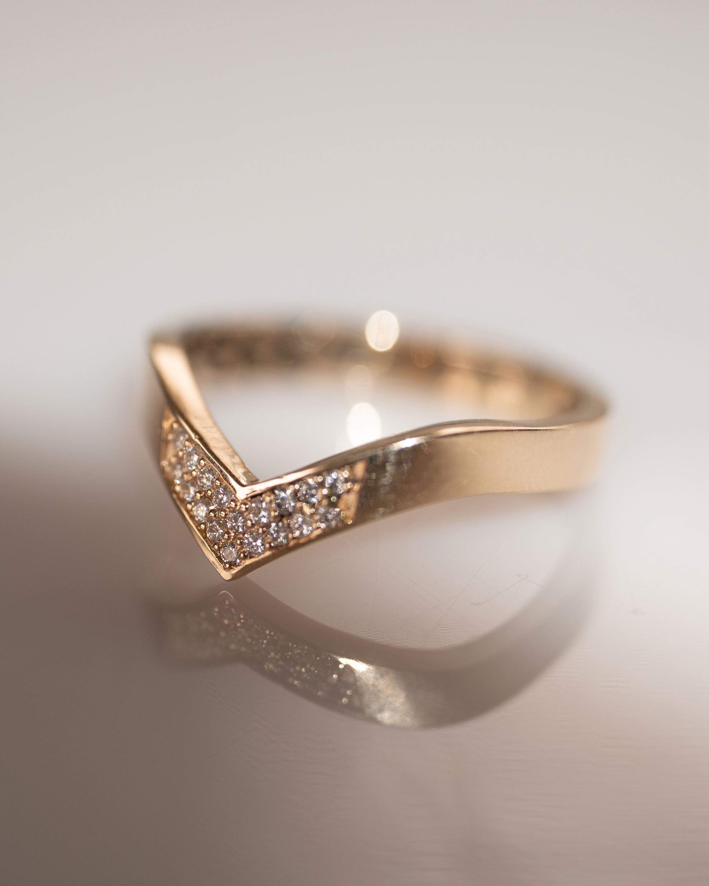 Andromeda Band Diamond Ring – Sermez.com